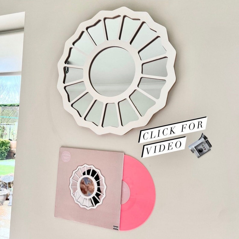 Mac Miller The Divine Feminine Mirror HECHO A MANO - Etsy México