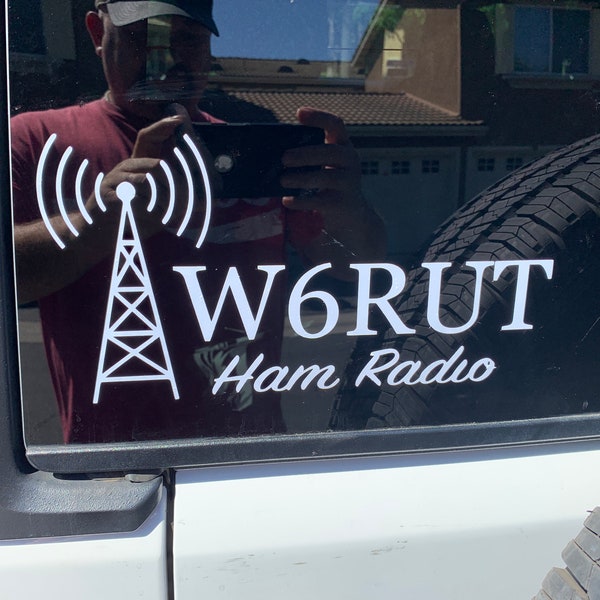 Ham Radio Decal - Etsy