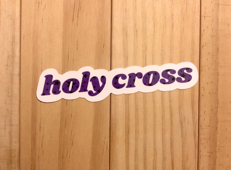 College of Holy Cross Sticker Pack Custom Waterproof - Etsy
