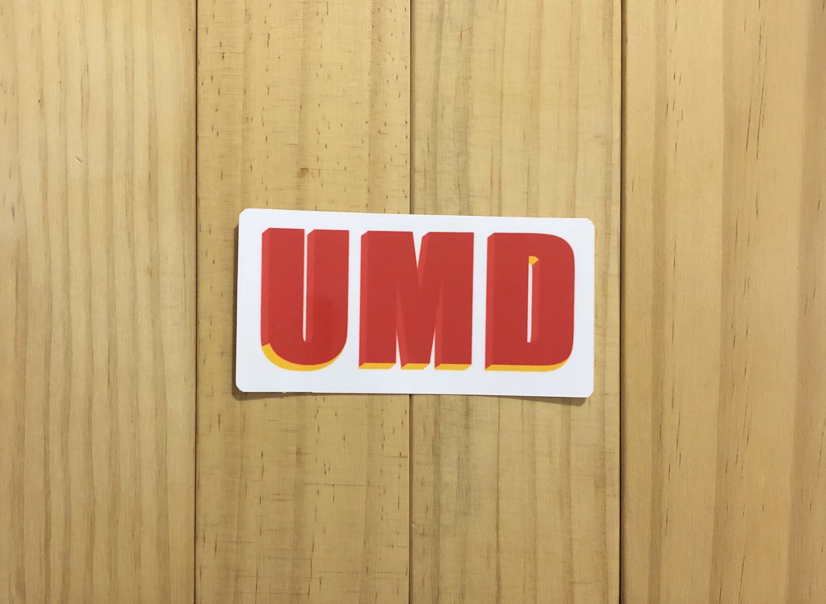 University of Maryland Sticker Pack Custom Waterproof | Etsy