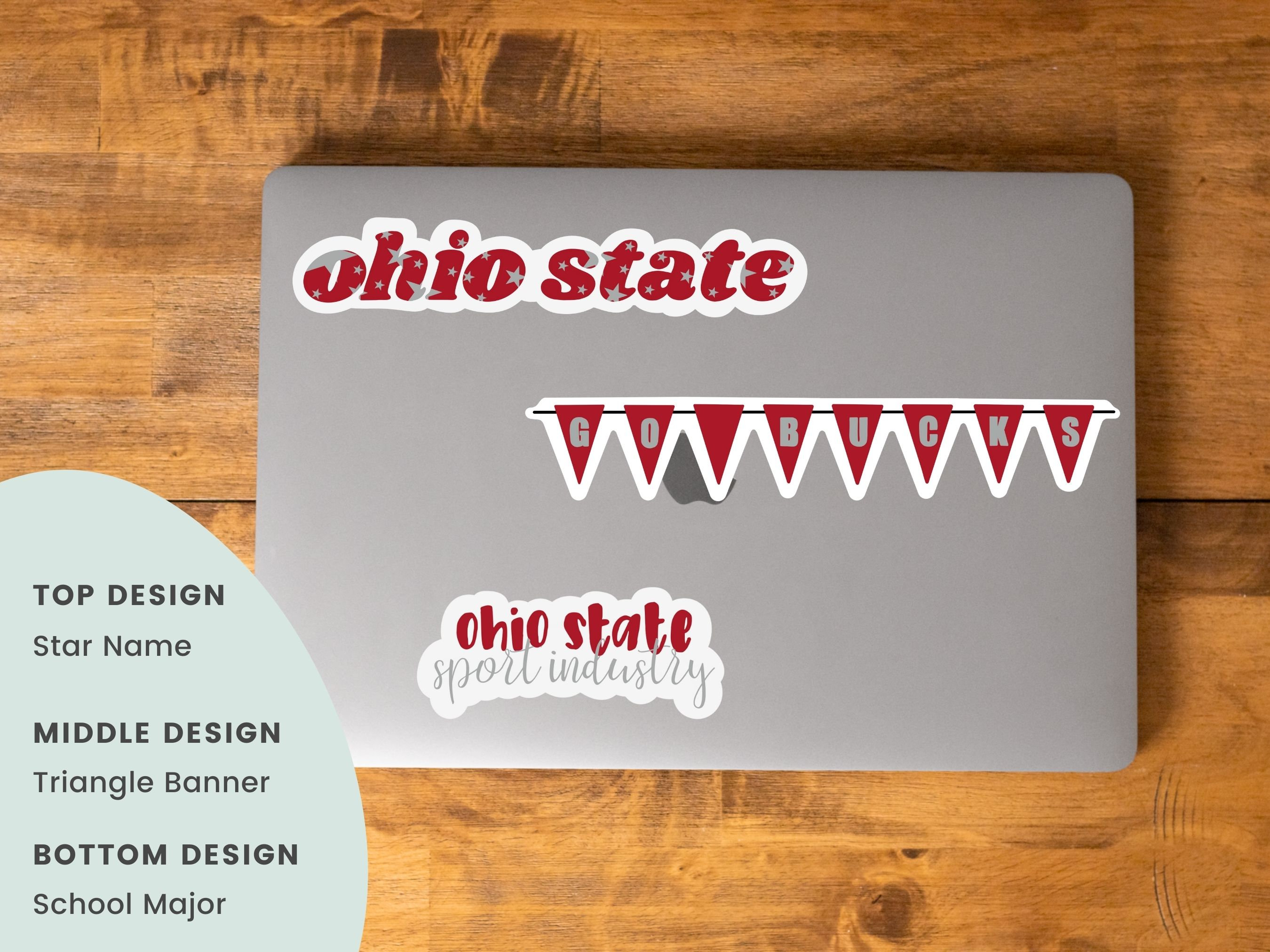 Ohio State University Sticker Pack Custom Waterproof - Etsy