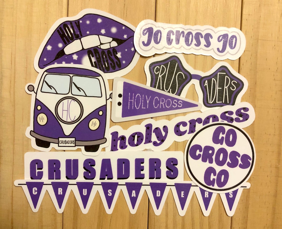 College of Holy Cross Sticker Pack Custom Waterproof - Etsy