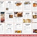 Christmas Cookbook Template | Editable Canva Template | Family Recipe ...