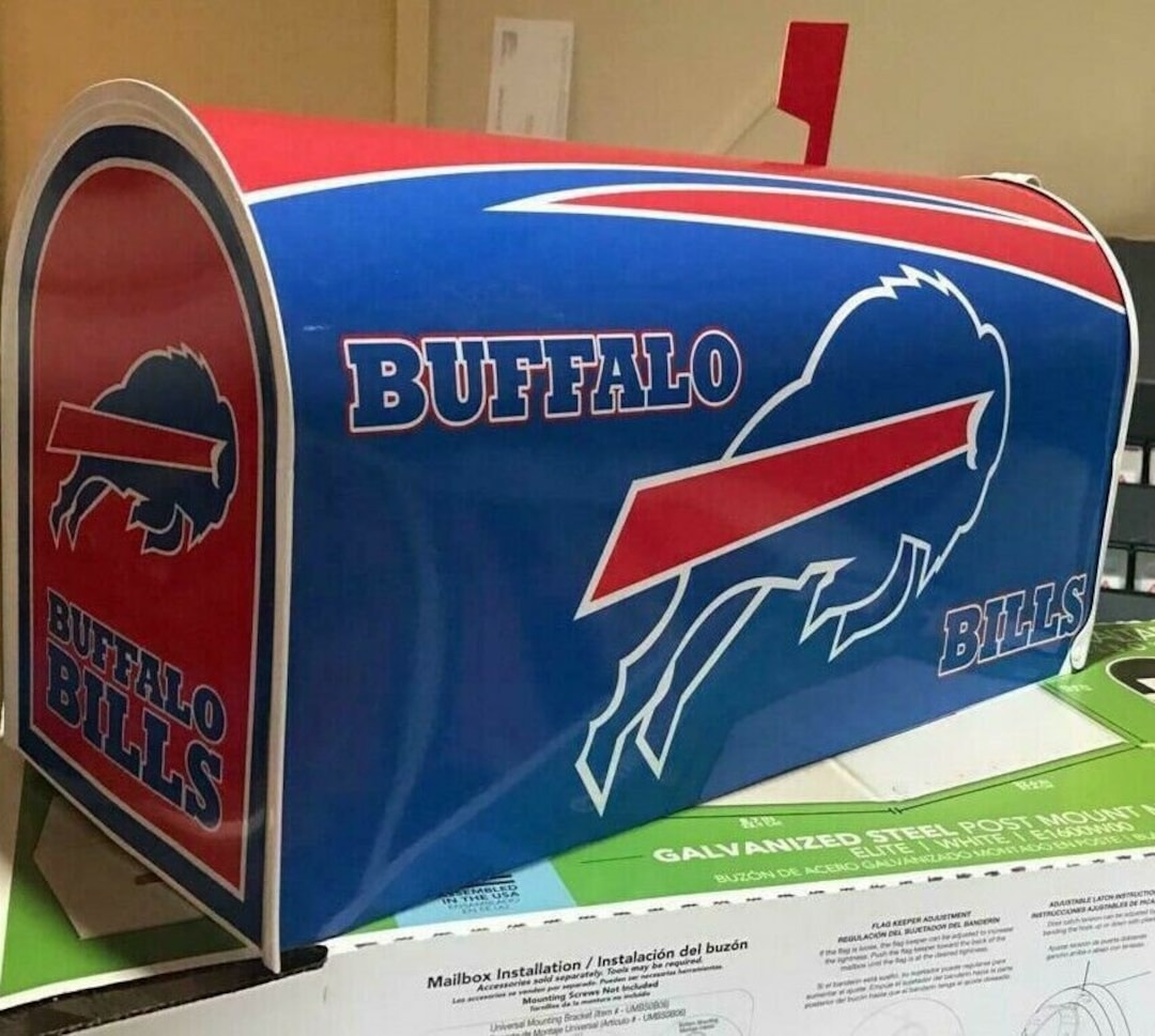 JUMBO Buffalo Bills Mailbox - Etsy