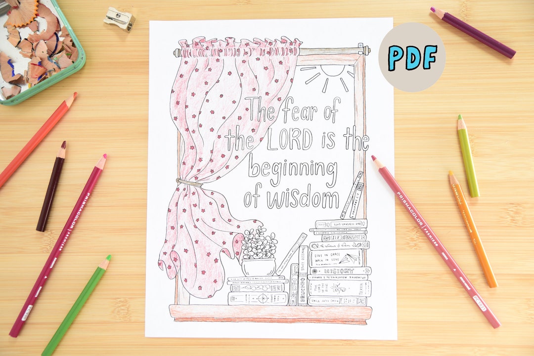 PDF Coloring Page Following Jesus Coloring Page, Christian Homeschool ...
