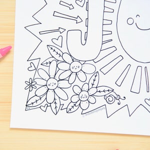 PDF Coloring Page - Choose JOY Coloring Page - Christian Homeschool ...