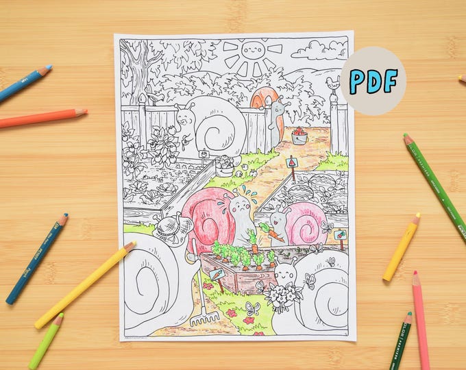 Build a Rocking Paper Snail Family, Snail Printable, Activity Sheets ...