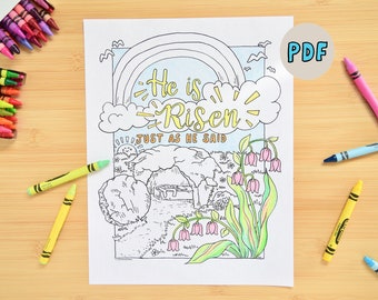 PDF Coloring Page - Space Themed Coloring Page - Christian Homeschool ...