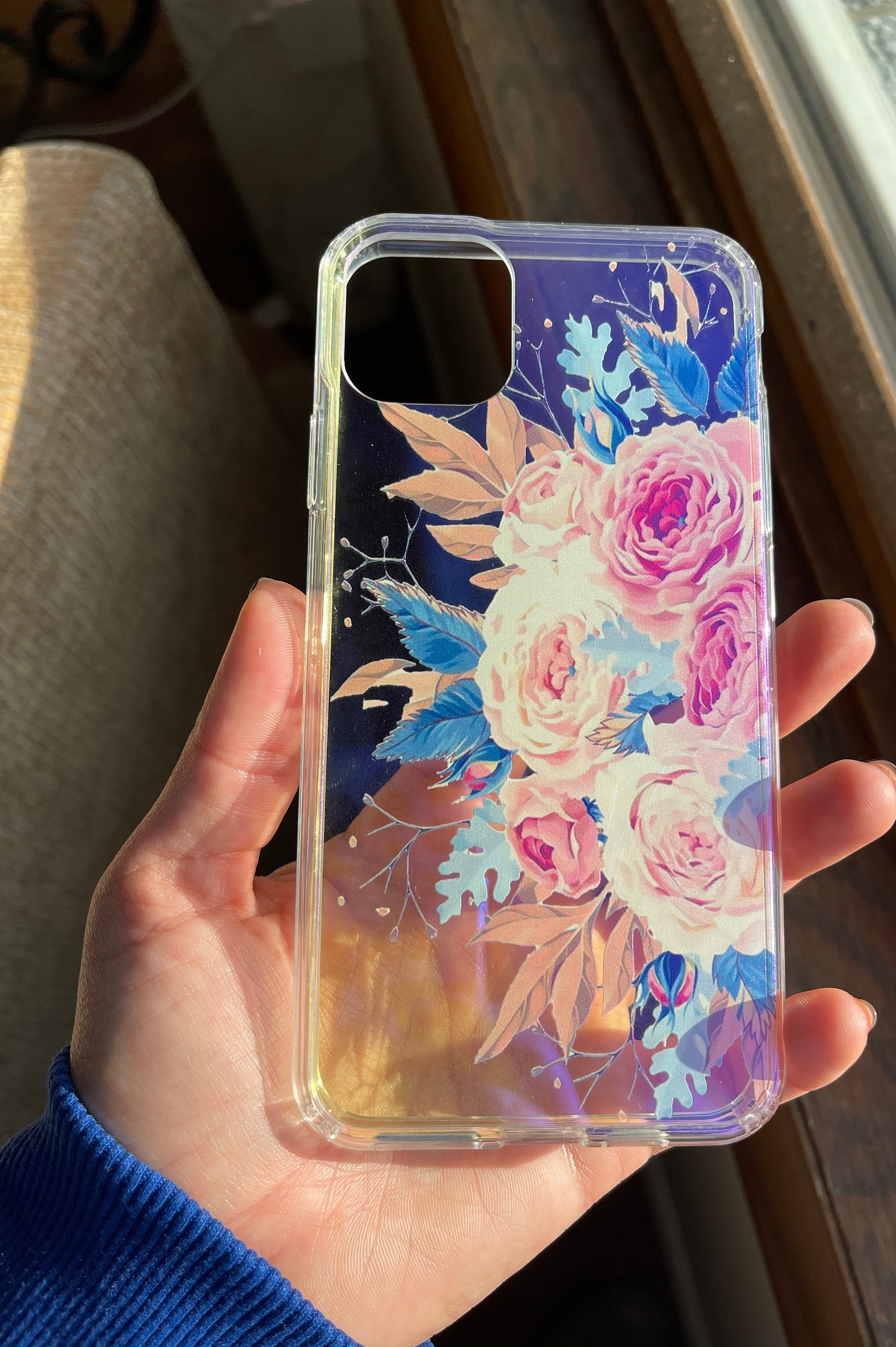 Aesthetic Phone Case Gradient Flower iPhone Case for iPhone 11,iphone ...