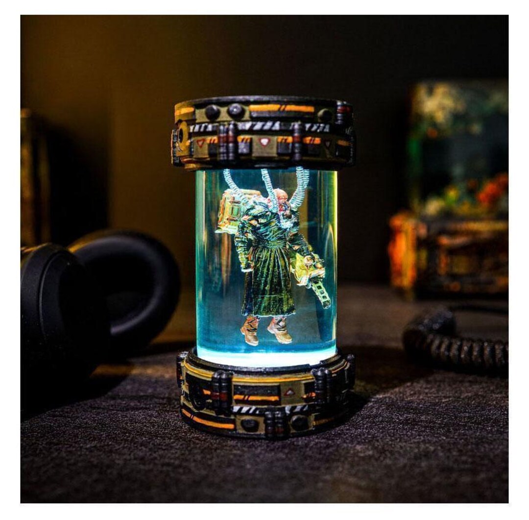 Resident Evil Ne.me.sis Biolab Epoxy Lamp, Anime Night Light Resident ...