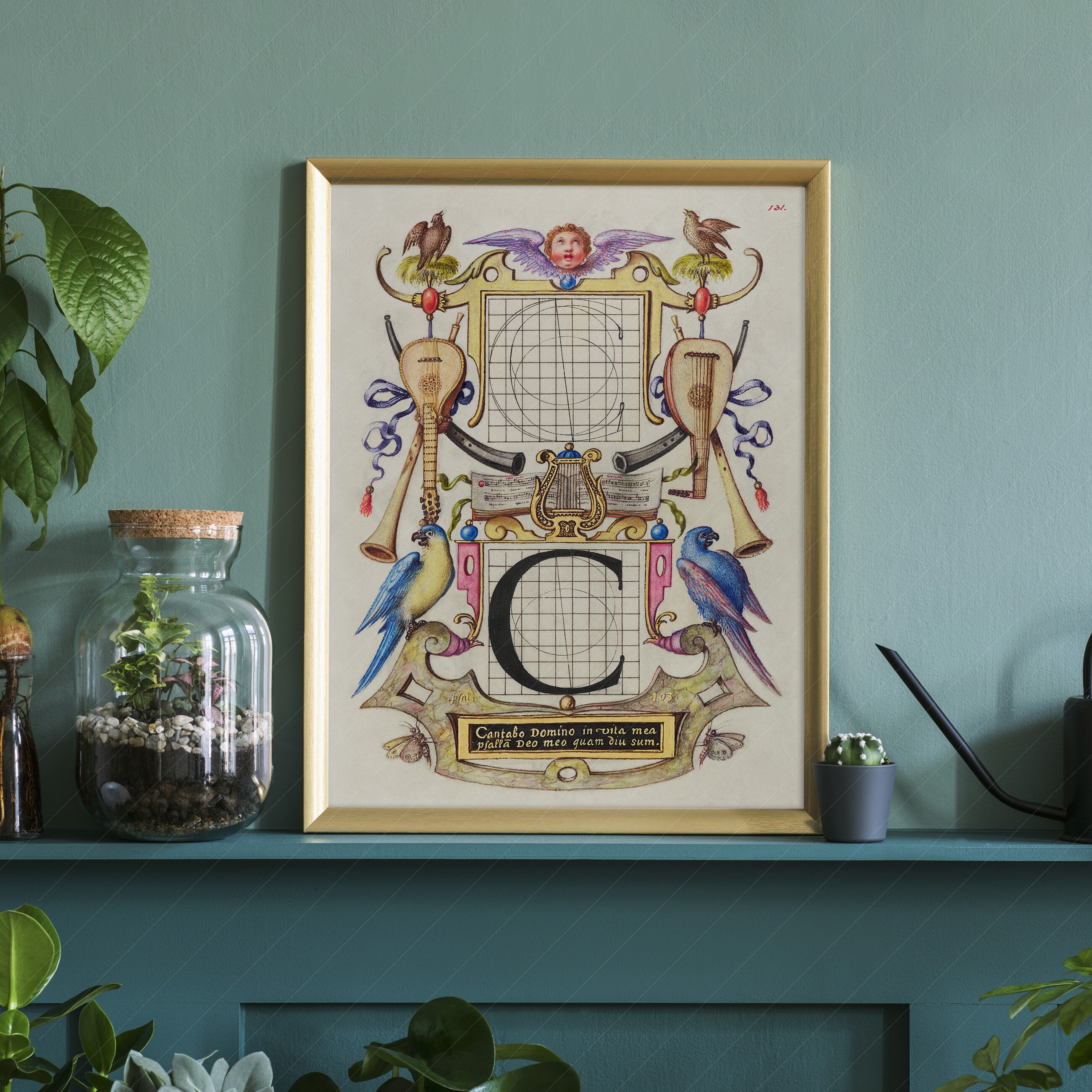 Letter C Print Personalized Gift Initial Letter Typography - Etsy