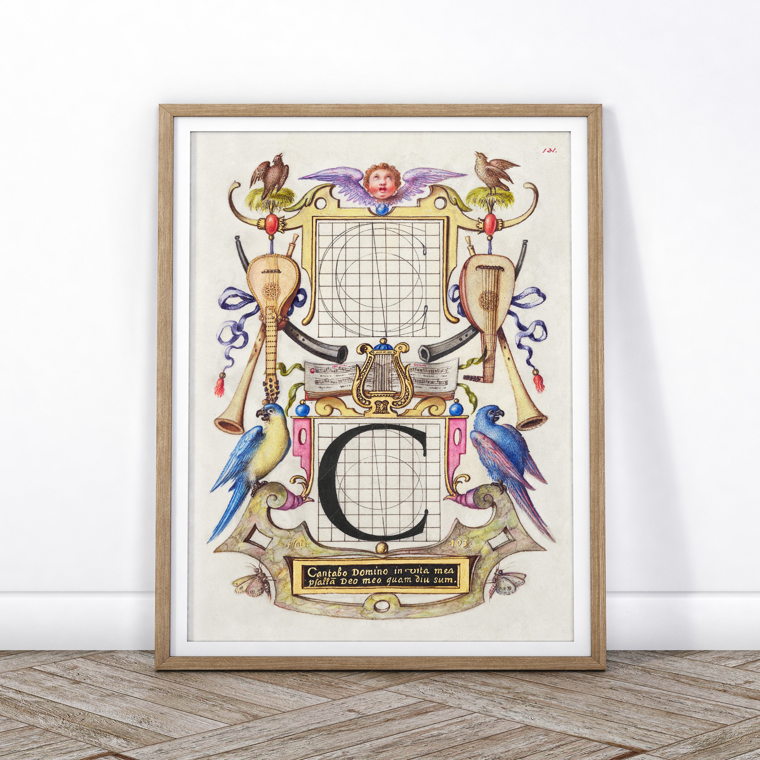 Letter C Print Personalized Gift Initial Letter Typography | Etsy