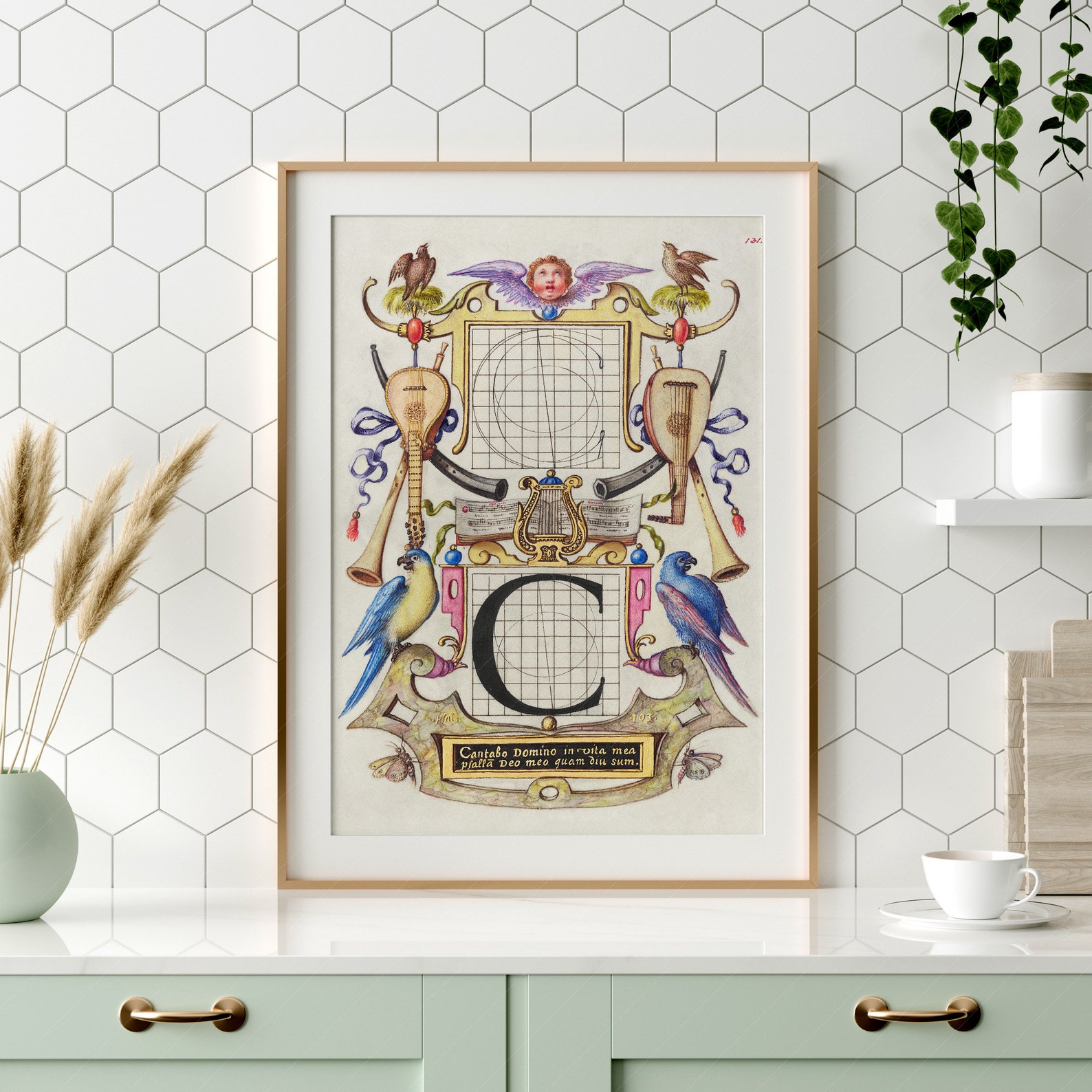 Letter C Print Personalized Gift Initial Letter Typography | Etsy