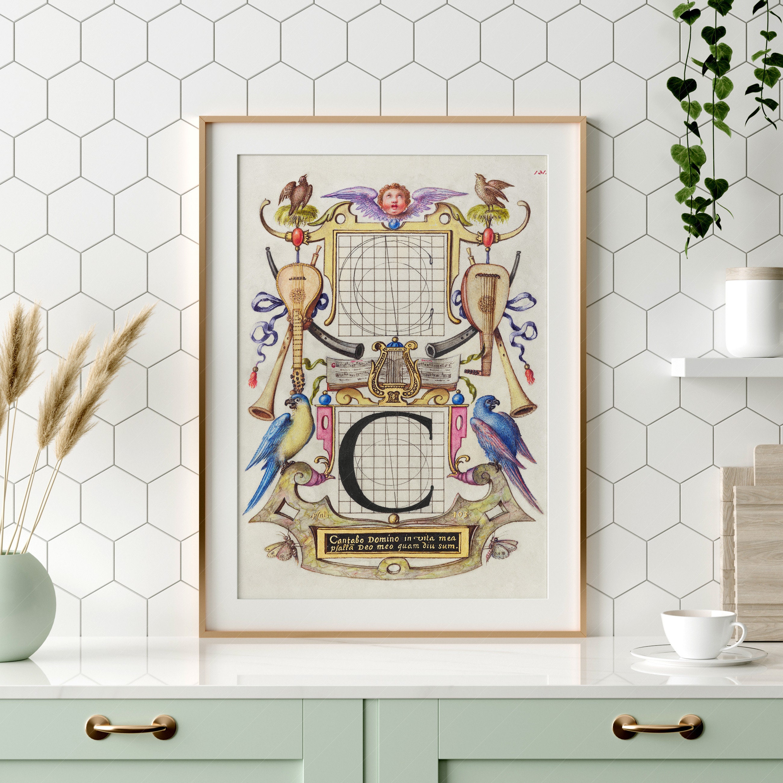 Letter C Print Personalized Gift Initial Letter Typography | Etsy