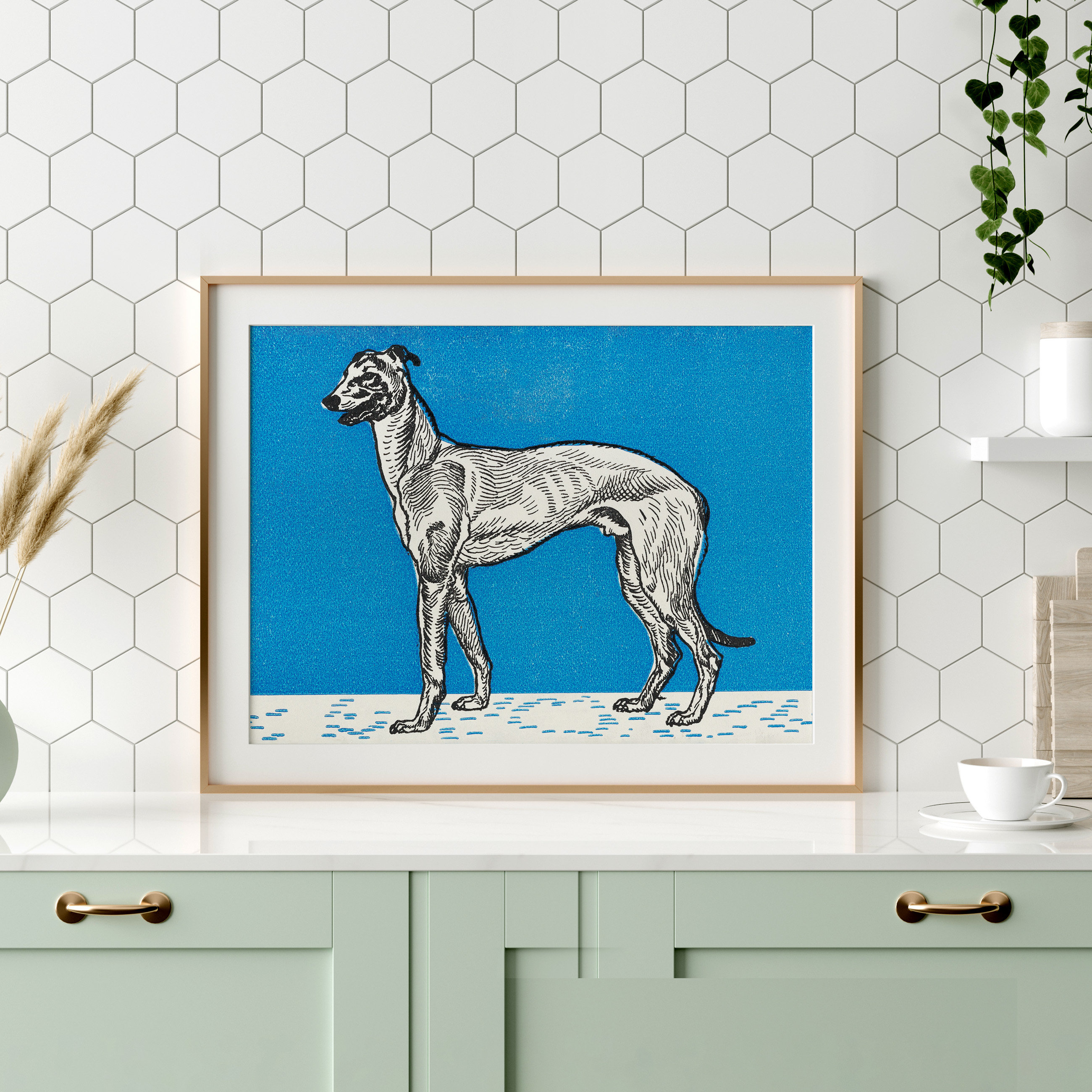 Greyhound Art Print Greyhound Wall Art Dog Lovers Gift Dog - Etsy UK