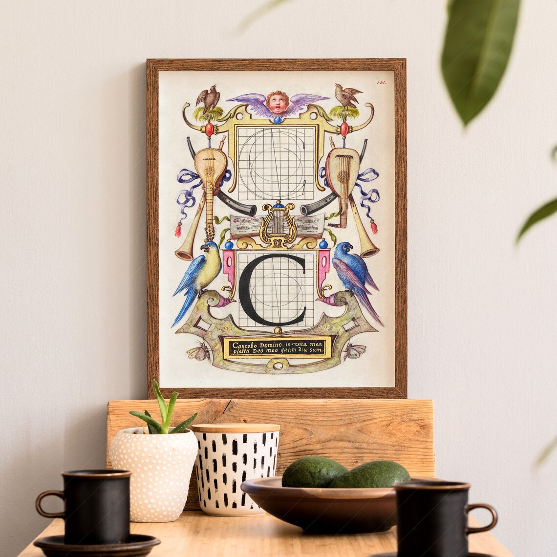 Letter C Print Personalized Gift Initial Letter Typography | Etsy