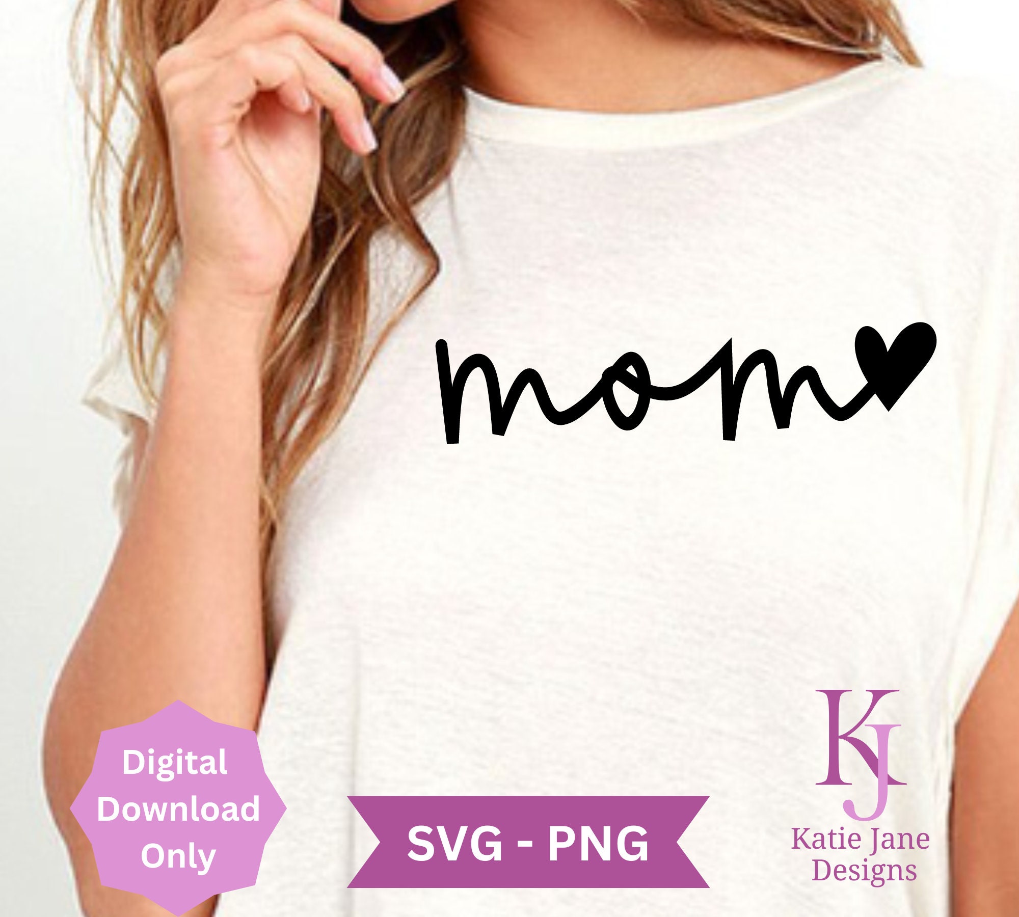 Mom SVG | Cursive Mom | Mom Life | Mama Shirt SVG | Cricut | Silhouette ...