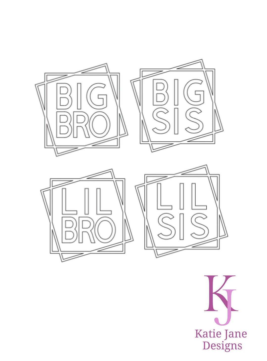 Big Bro, Big Sis Iron-on Decal: DIY Heat Transfer Vinyl - Etsy
