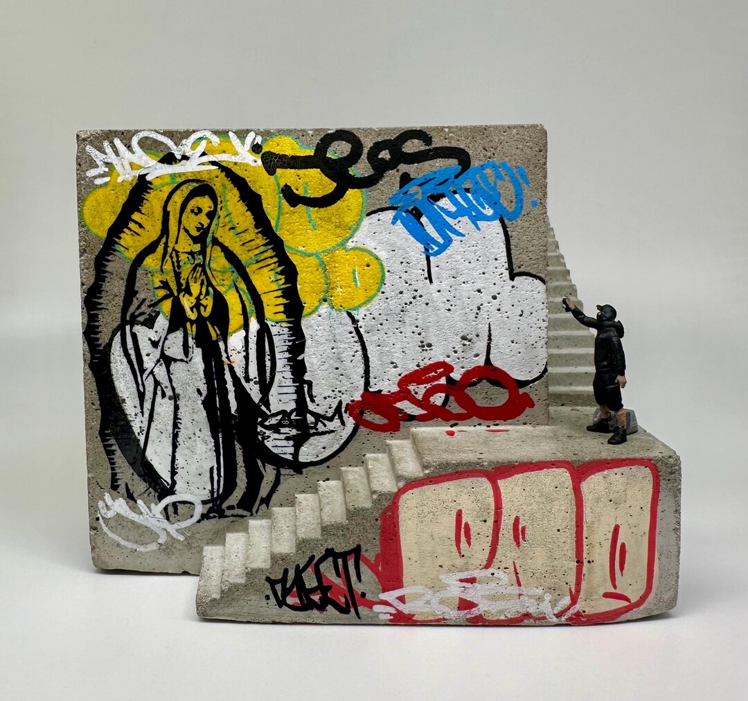 Planter / Plant Pot / Graffiti / Handmade Gift / Unique Gift ...