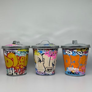 Desk Accessories / Pen Holder / Graffiti / Office Accessories / Custom ...