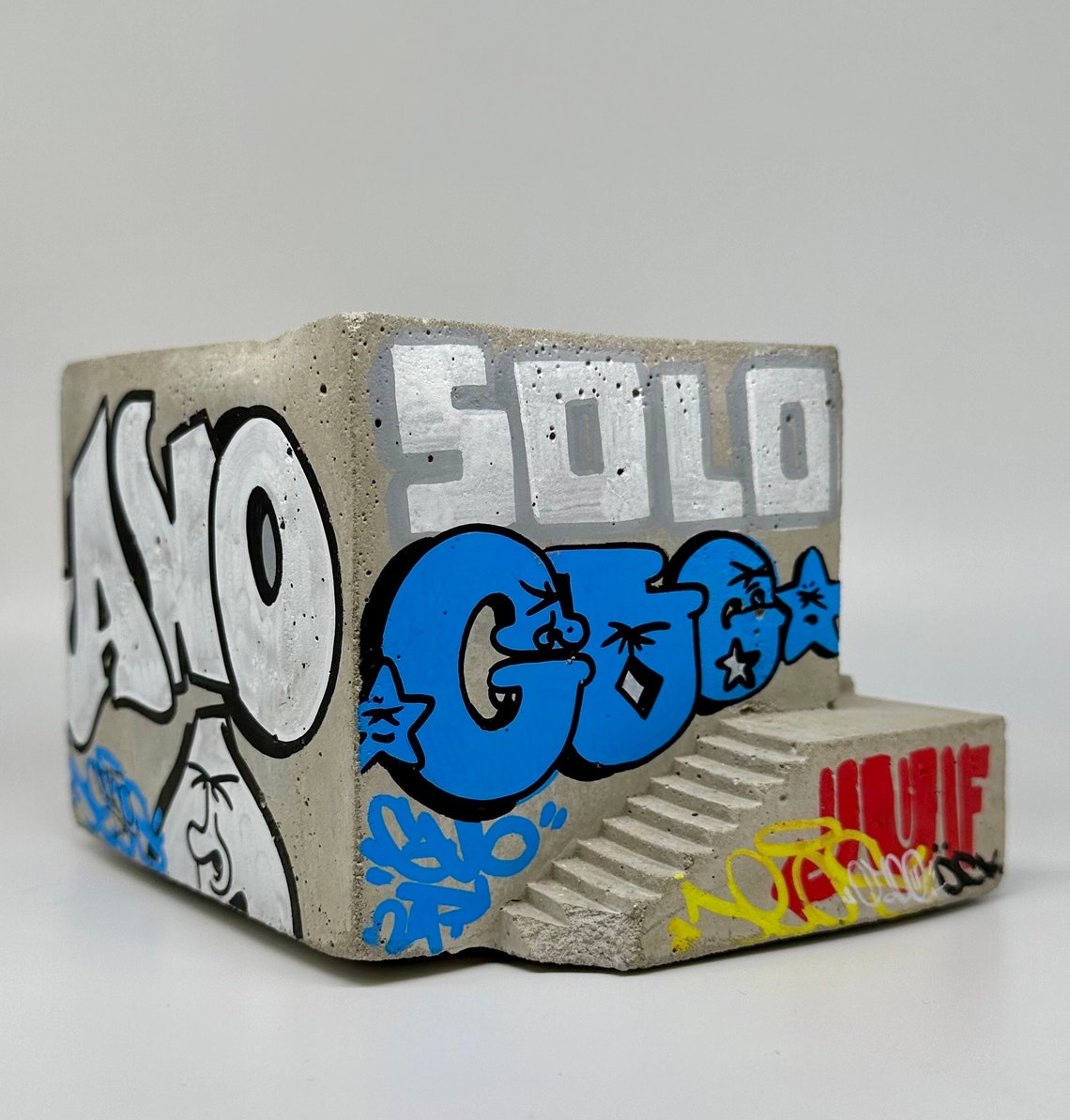 Planter / Plant Pot / Graffiti / Handmade Gift / Unique Gift ...