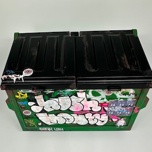 Desk Accessories / Pen Holder / Graffiti Art / Graffiti / Unique Gift ...