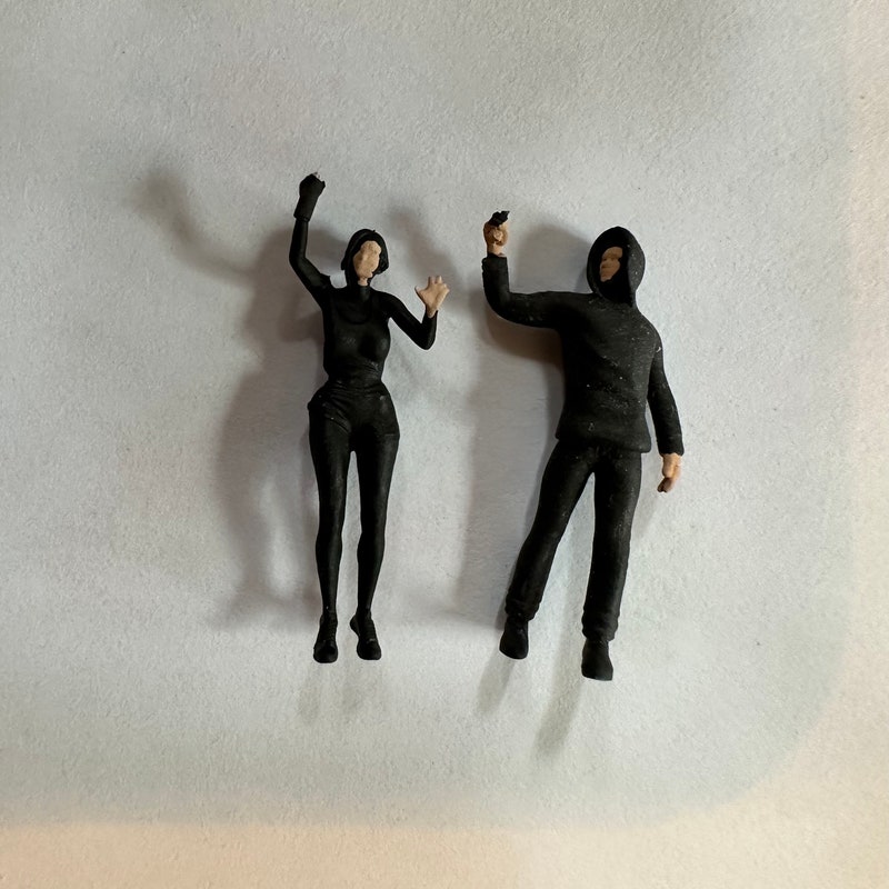 Miniature People Figurines - Etsy