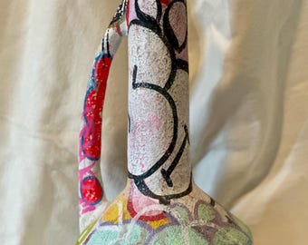 Graffiti Vase - Etsy