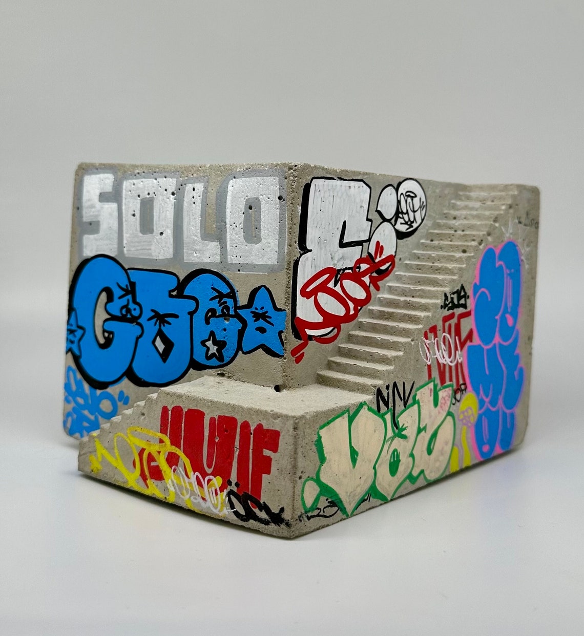 Planter / Plant Pot / Graffiti / Handmade Gift / Unique Gift ...