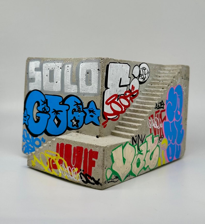 Planter / Plant Pot / Graffiti / Handmade Gift / Unique Gift ...