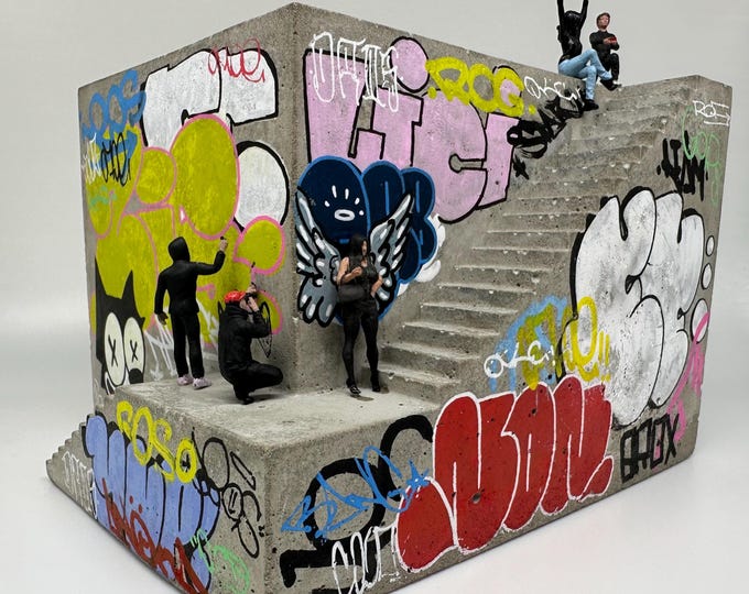 Graffiti Vase - Etsy