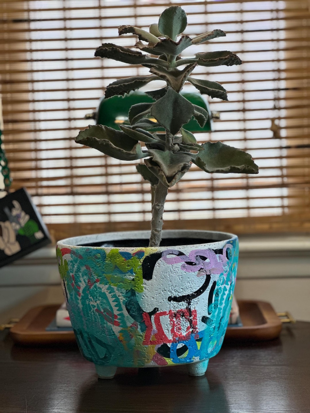 Planter / Plant Pot / Graffiti / Handmade Gift / Unique Gift ...