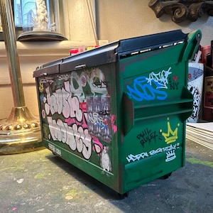 Desk Accessories / Pen Holder / Graffiti Art / Graffiti / Unique Gift ...