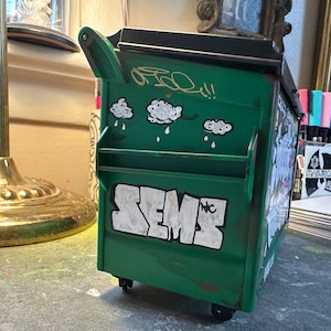 Desk Accessories / Pen Holder / Graffiti Art / Graffiti / Unique Gift ...