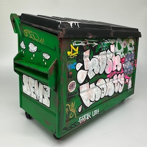 Desk Accessories / Pen Holder / Graffiti Art / Graffiti / Unique Gift ...