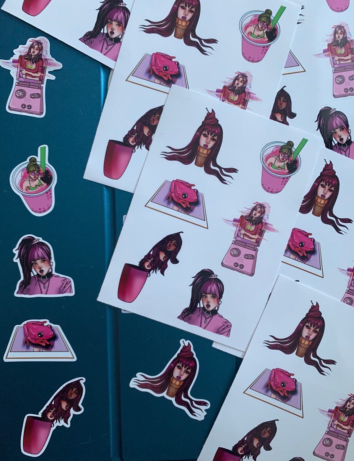 Pinktober 2020 Selection Sticker Sheet - Etsy