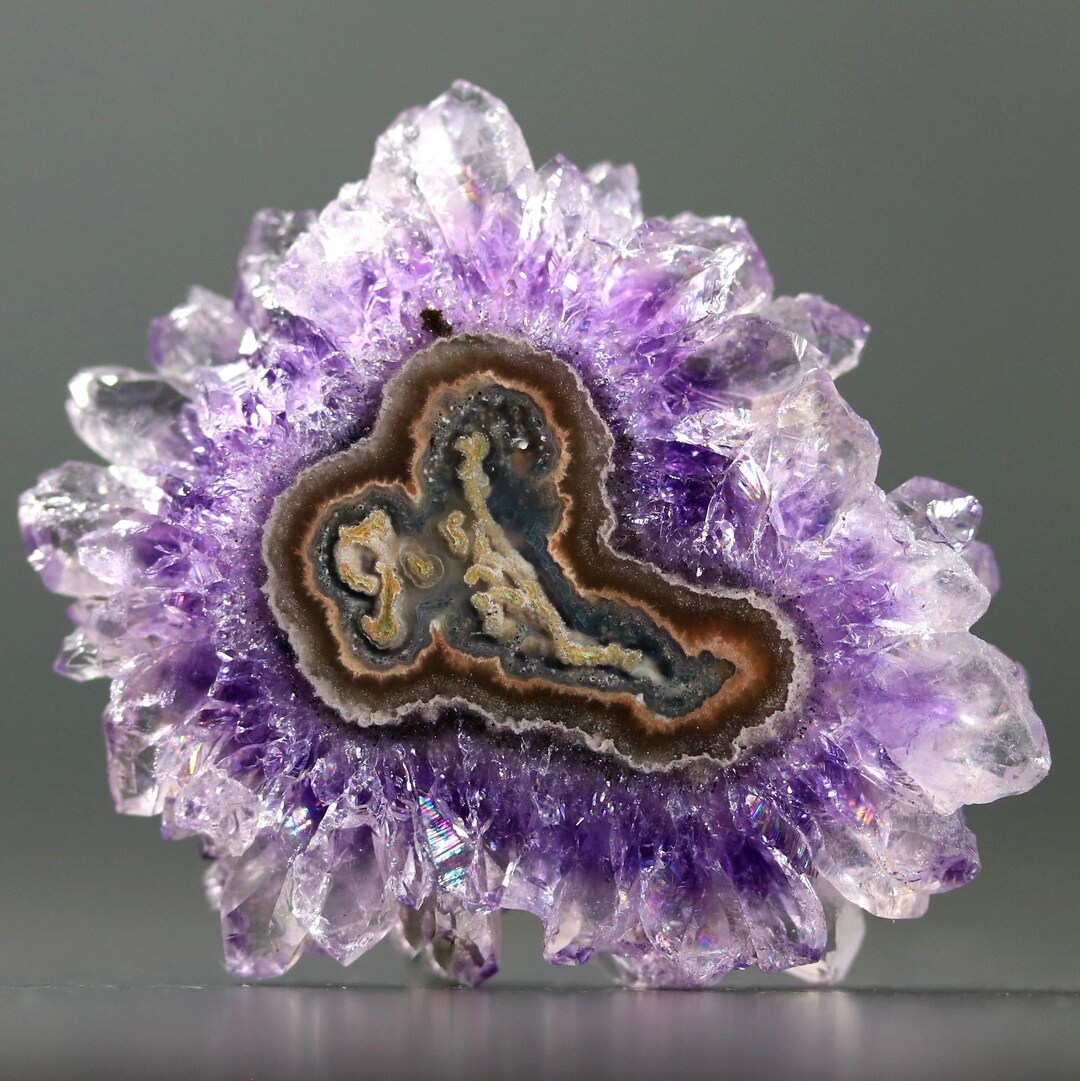 Amethyst Stalactite Cabochon - DIY Wire Wrapped Pendant -february ...