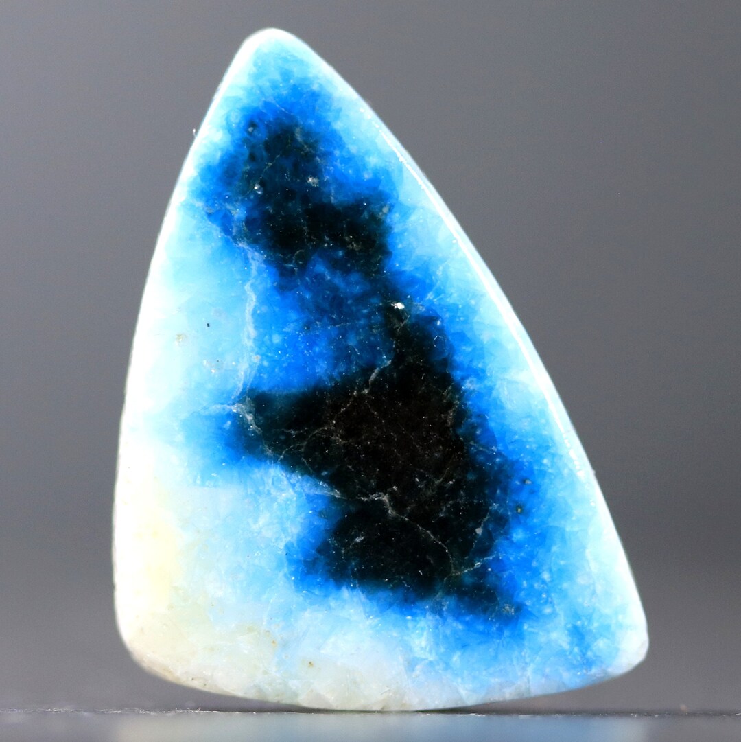 Newly Discovered Ultra Rare Stone Blue Ice Glacierite Cabochon Jewelry ...