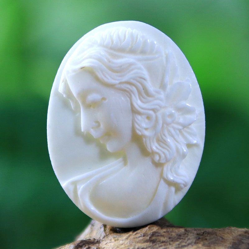 Ivory Cameo - Etsy