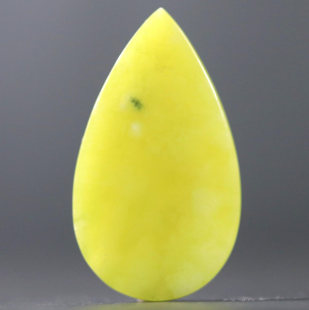 Yellow Cabochon Lemon Jade Stone Natural Untreated Pendant Setting - Etsy