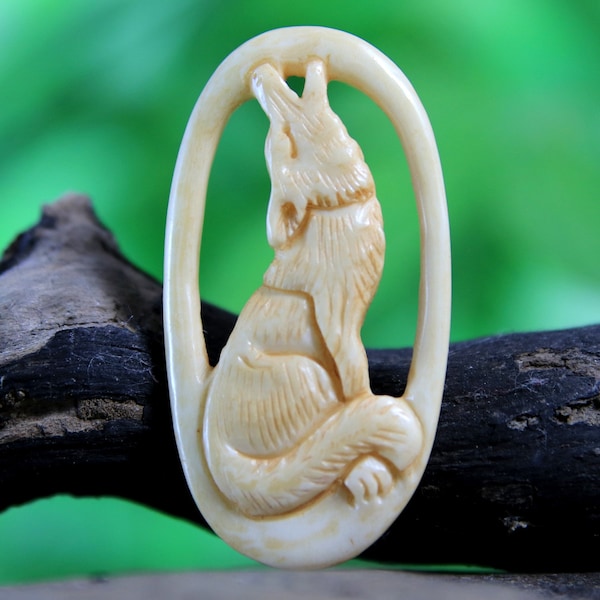 Carved Wolf - Etsy