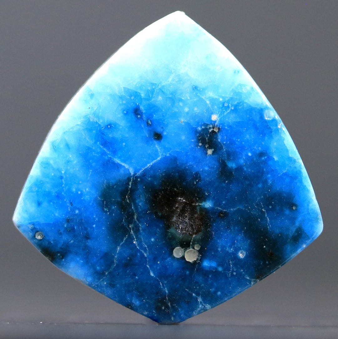 Rare Mineral Specimen Blue Ice Glacierite Cabochon Natural Stone for ...