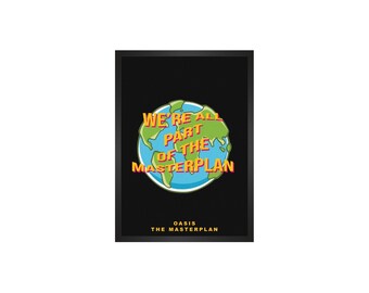 Masterplan Poster - Etsy