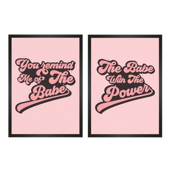 LABYRINTH David Bowie You Remind Me of the Babe Print | Etsy