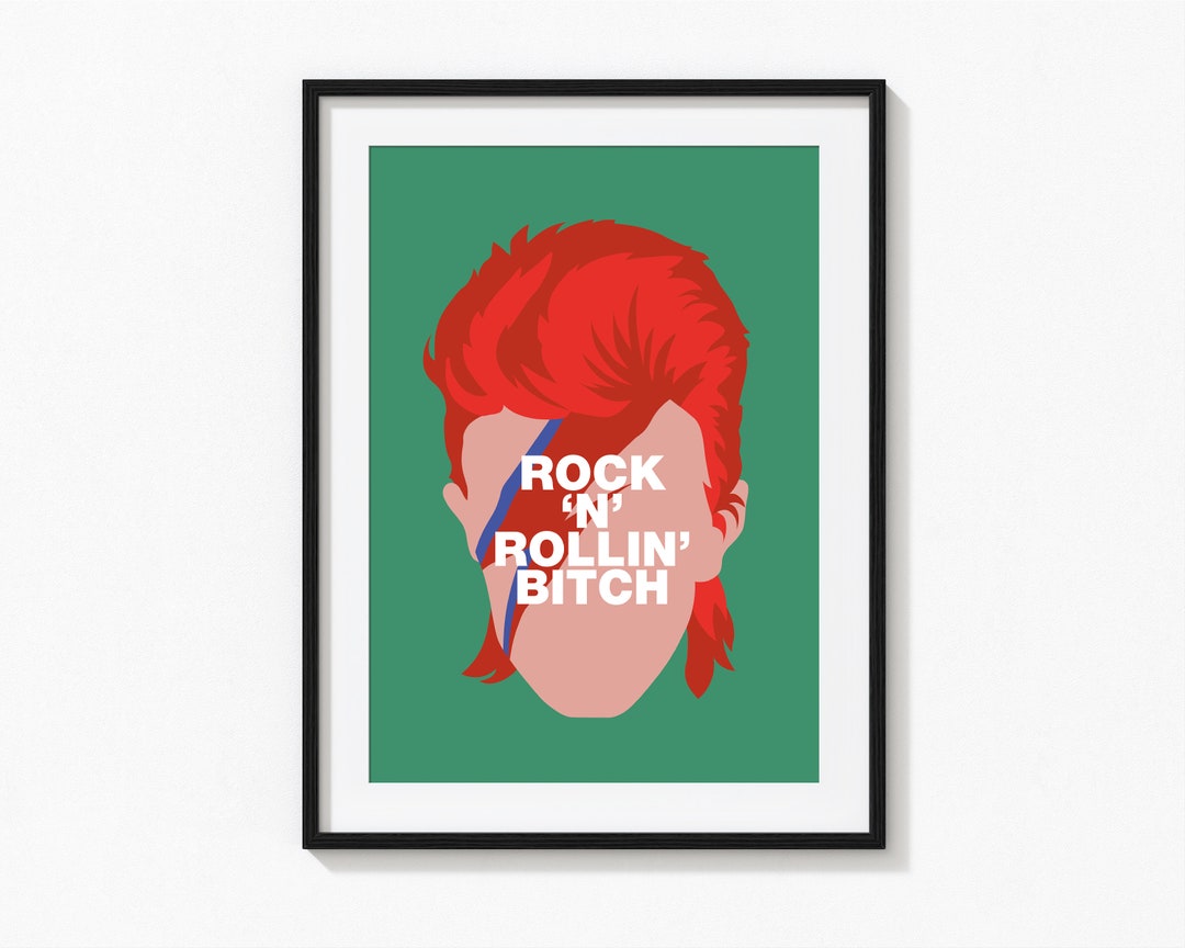 Stardust inspiriert, Musik Lyric Wall Art Print, Rock & Roll, Lyric ...