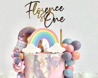 Personalised Cake Topper Name Topper Birthday Topper Cake - Etsy