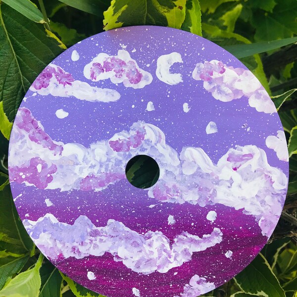 Painted Cd - Etsy