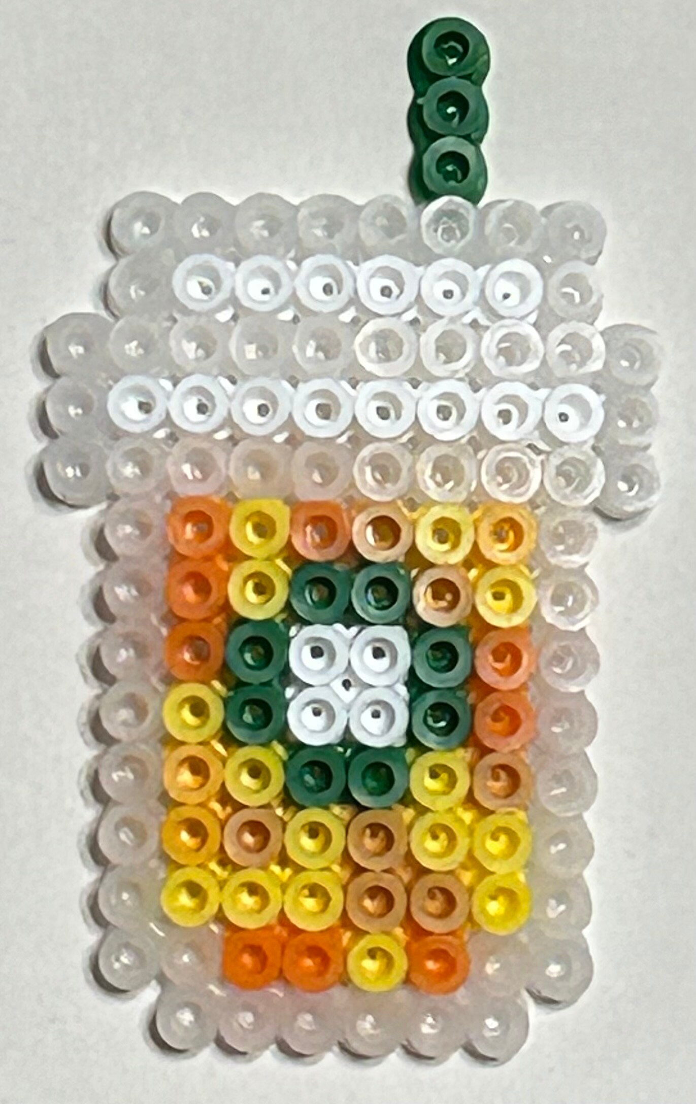 Perler Bead Starbucks Latte - Etsy
