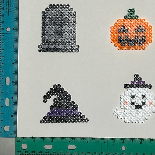 Halloween Perler - Etsy