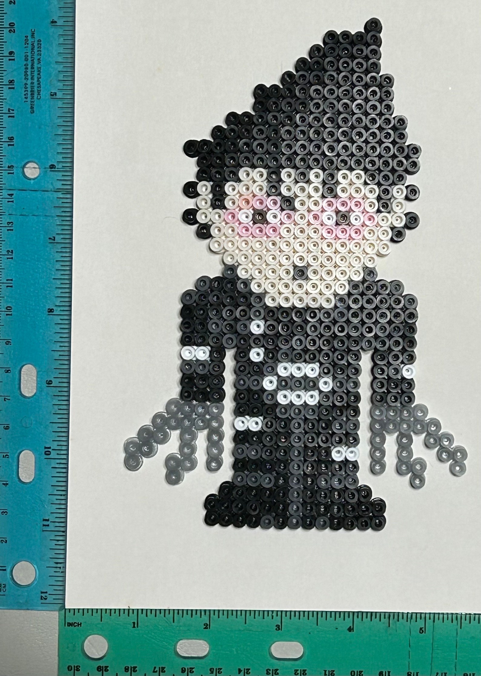 Halloween Perler Creations (scary Pumpkin, Ed Scissorhands, Bat, Spider ...